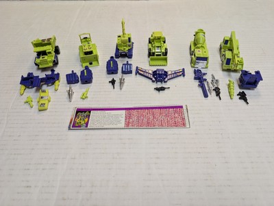 G1 Devastator 100% Complete | Transformers Constructicons | Vintage Hasbro 1985 | eBay