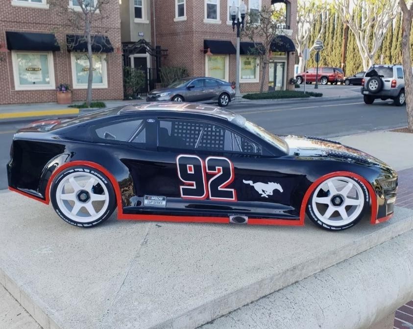 1/7 Custom Paint Mustang X01 Hobao Infraction Felony Limitless Body ...