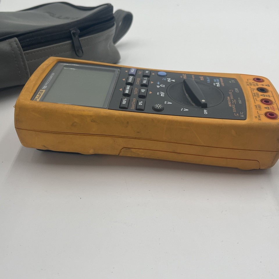 Fluke 789 ProcessMeter Digital Multimeter Calibrator With Case and Leads | eBay
