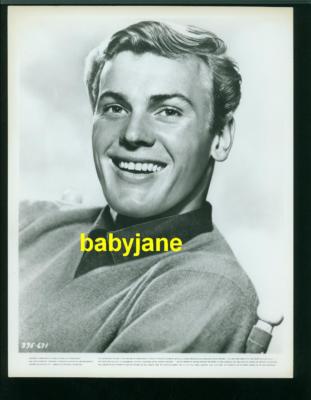 TAB HUNTER VINTAGE 8x10 PHOTO 1954 HANDSOME PORTRAIT | eBay