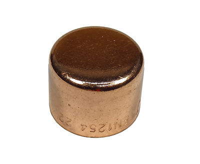22mm End Feed Stop End Cap / Blank Fitting For Copper Pipe | eBay UK