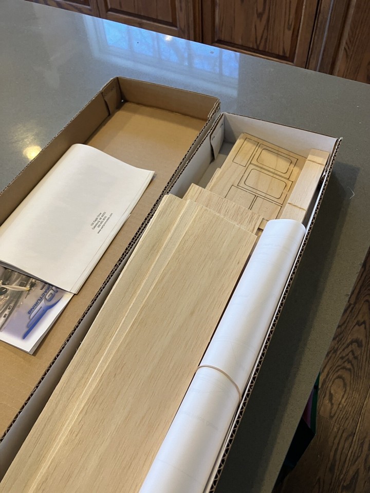 Laser Cut Top Flight School Boy Balsa R/c Model airplane Kit | eBay