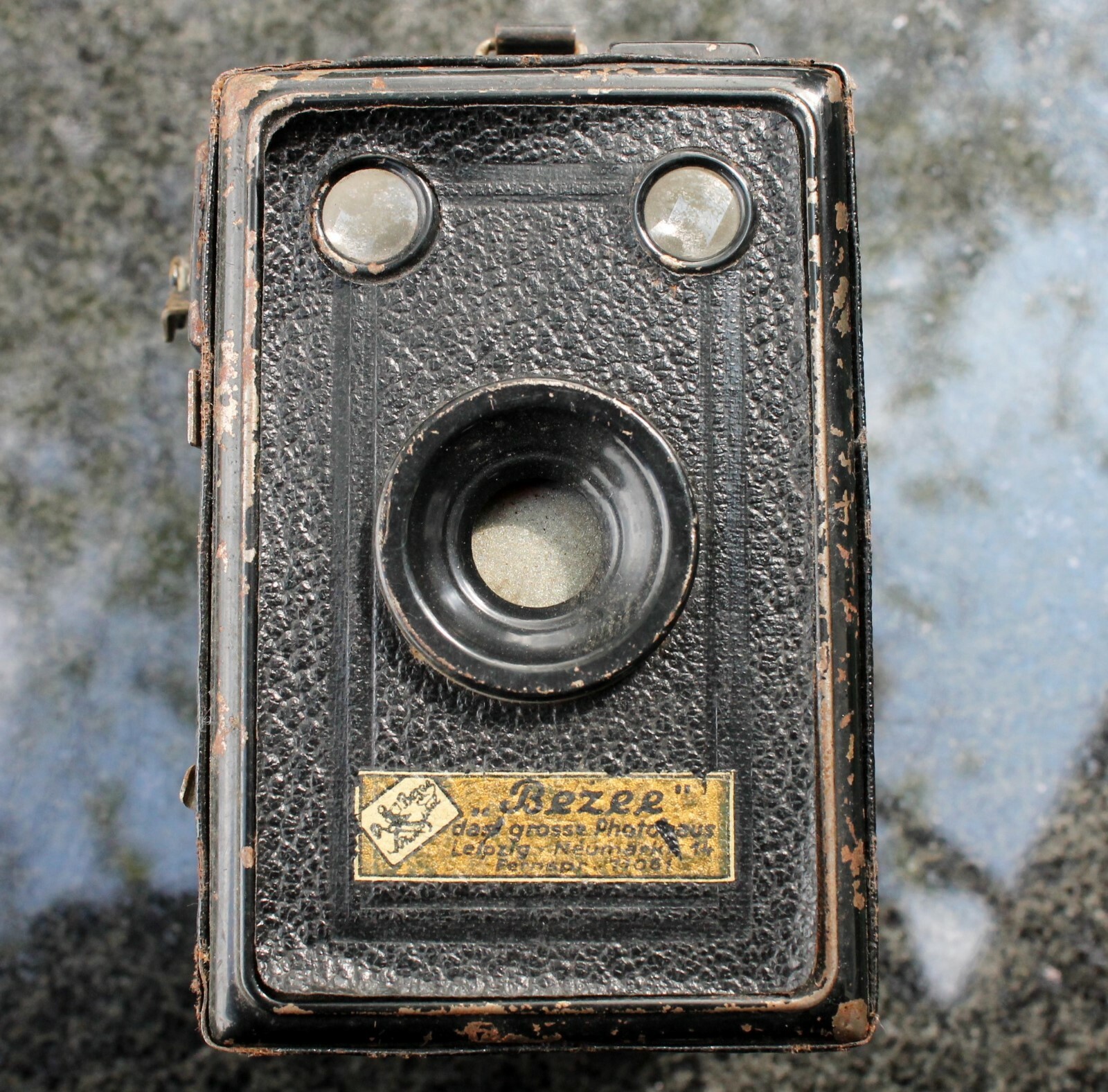 Balda Poka Box Kamera Bezee Photohaus Leipzig Neumarkt Rollfilm analog ...