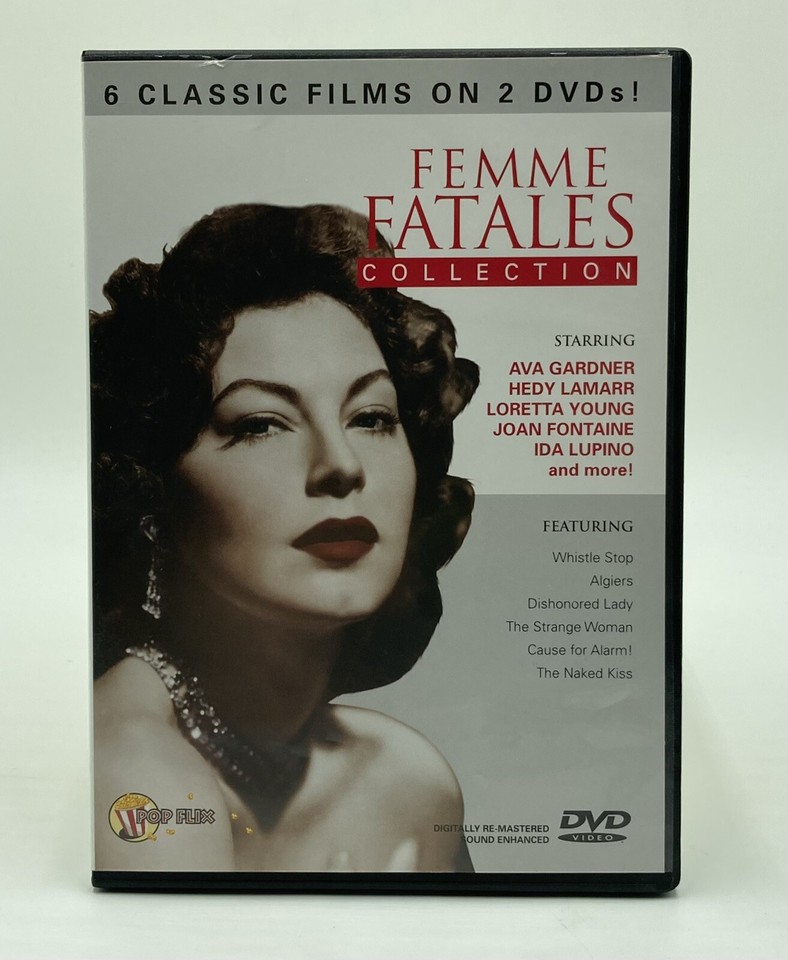 Femme Fatales Collection (DVD 2009, 2-Disc) Algiers/The Naked Kiss/Whistle Stop 723721356668 | eBay