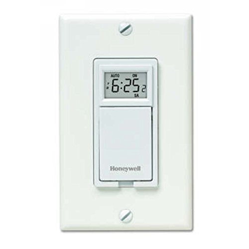 Honeywell PLS730B1003 Programmable Wall Switch 120 Volt AC 2400 Watt ...