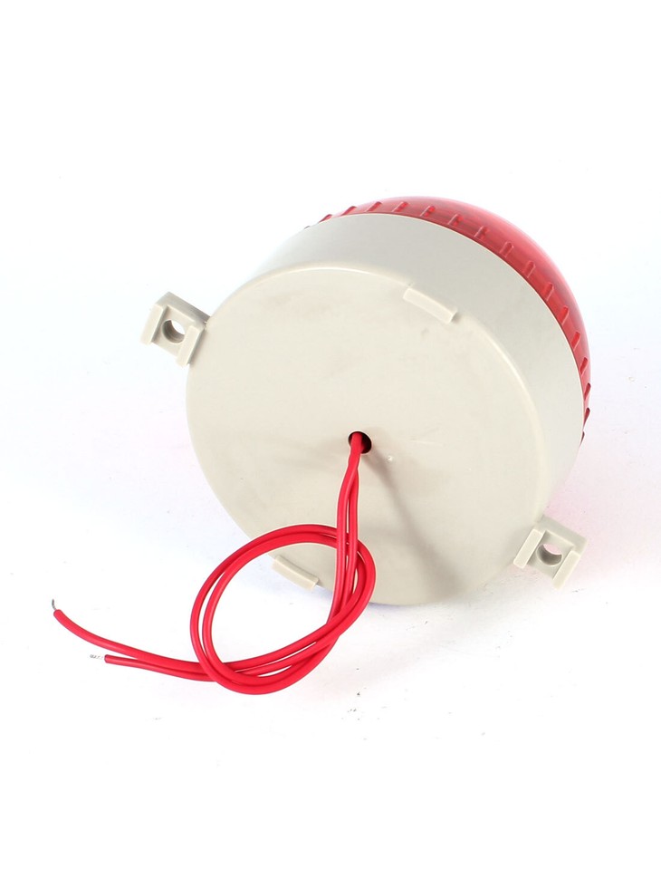 Industrial AC 110V Red LED Blinking Warning Light Bulb Signal Tower ...