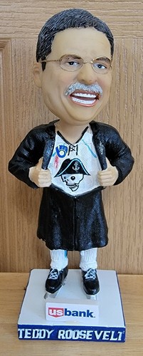 Theodore Teddy Roosevelt Milwaukee Admirals 2015 SGA Stadium Giveaway ...