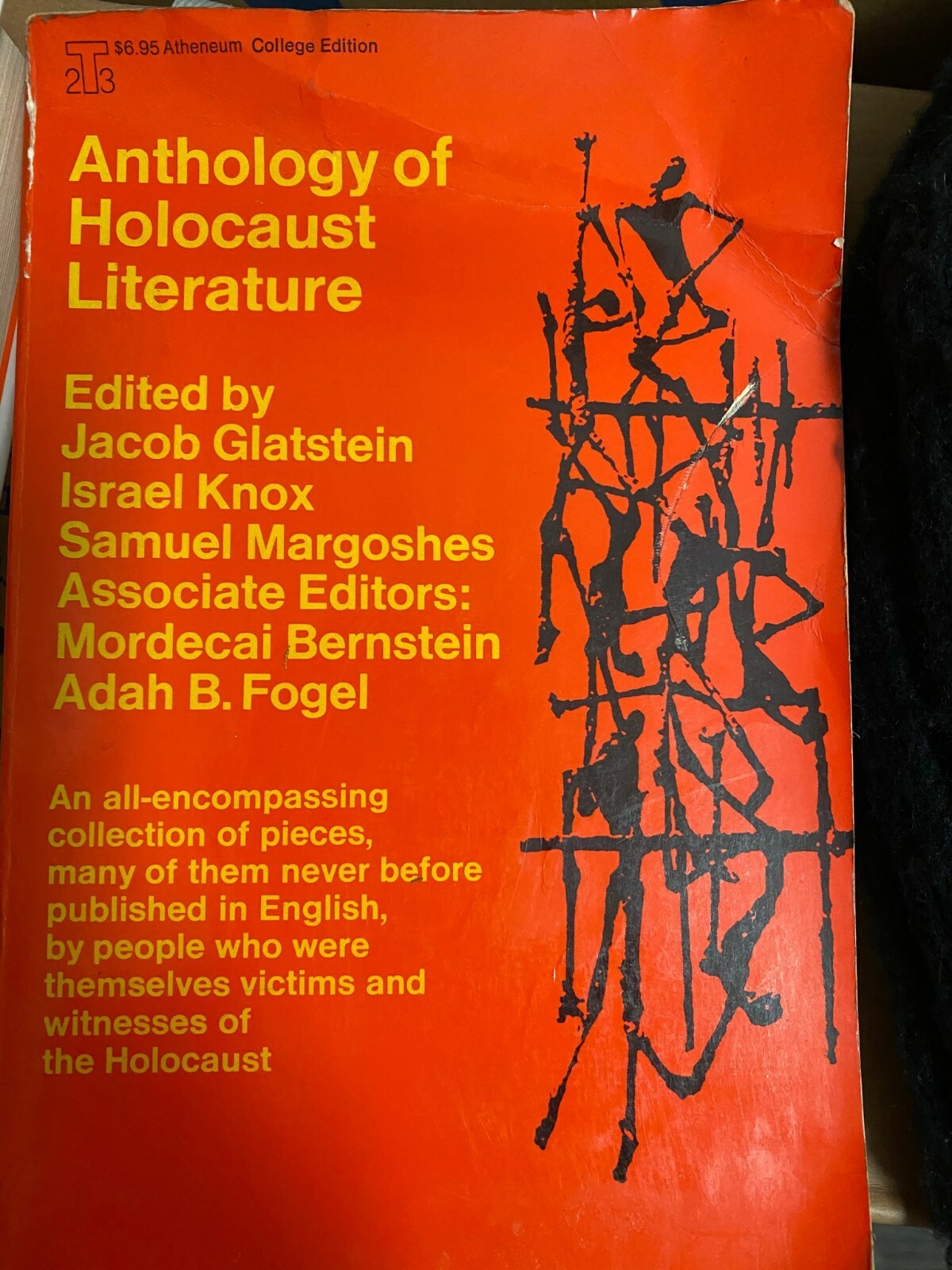 B0045FXMFG Anthology of Holocaust Literature An All-Encompassing Co | eBay
