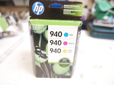 NEW GENUINE - HP 940 COLOR SET INK CARTRIDGES - CN065FN - Sealed Box ...