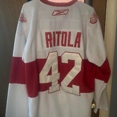 Detroit Red Wings Reebok 2009 Winter Classic Mattias Ritola #42 NHL ...