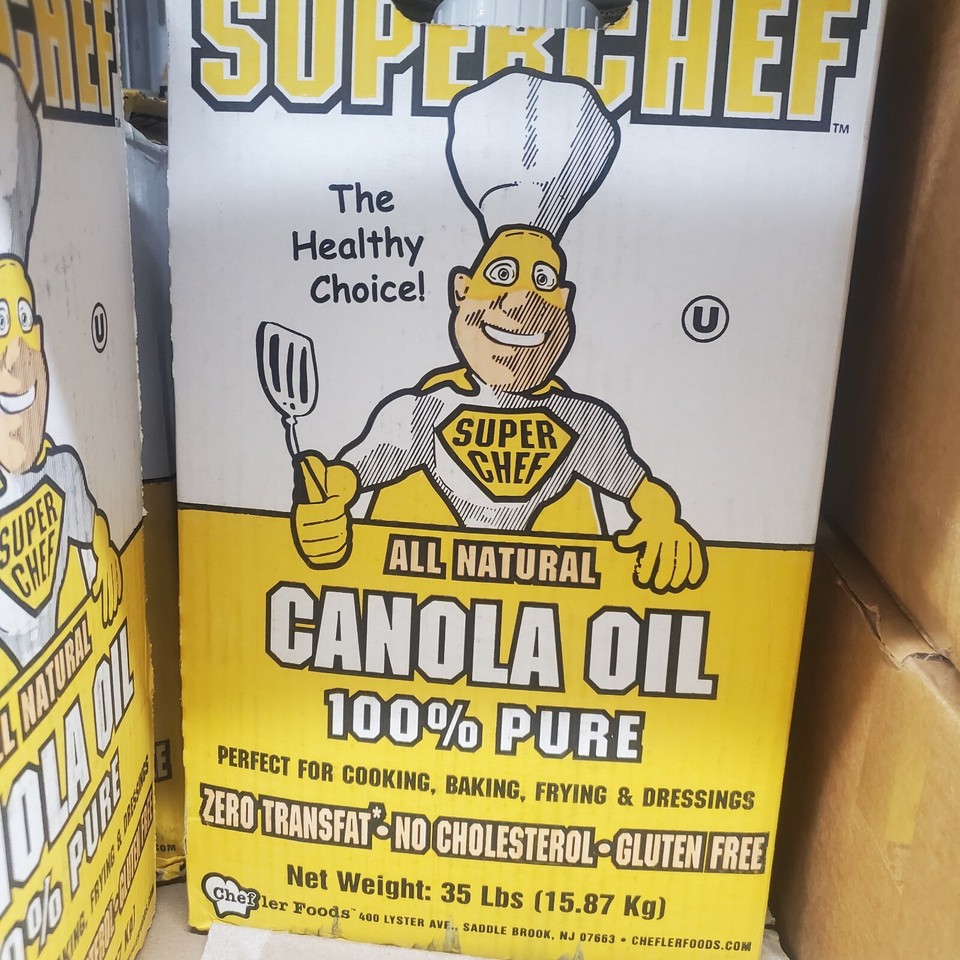 100% Superchef Canola Oil - 35 lb. | eBay