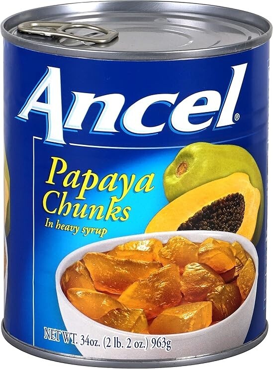 Goya Foods Ancel Papaya Chunks in heavy syrup 34 oz (2 lb) | eBay