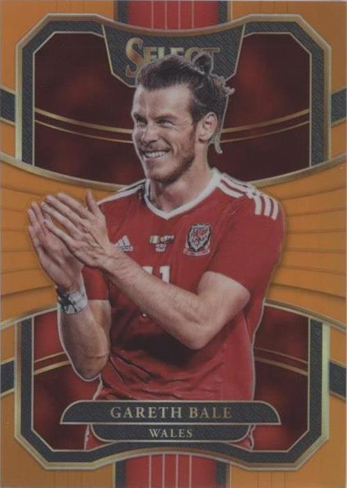 2017-18 Panini Select - Terrace Gareth Bale #53 Orange Prizm /75 for ...