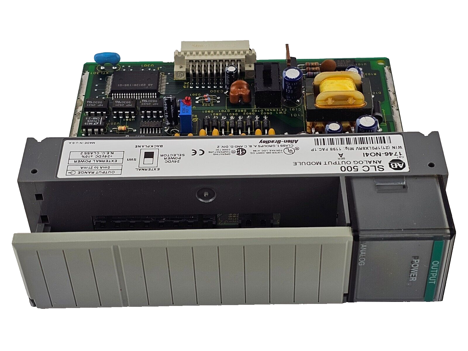 Allen Bradley 1746-NO4I /A SLC 500 Analog Output Module 1746NO4I | eBay