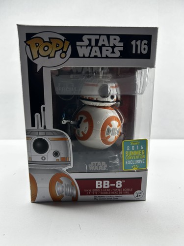 FUNKO POP! STAR WARS #116 BB-8 2016 SUMMER CONVENTION EXCLUSIVE LUCAS ...