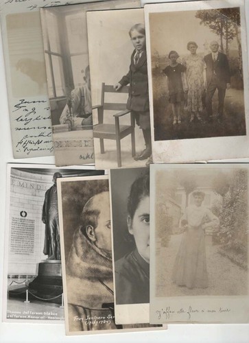 POSTCARD LOT : 19 RPPC REAL PHOTO POSTCARDS OF PEOPLE MEN WOMEN ...