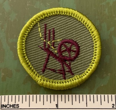 Vintage 1960s TEXTILES Boy Scouts of America Merit Badge PATCH BSA ...