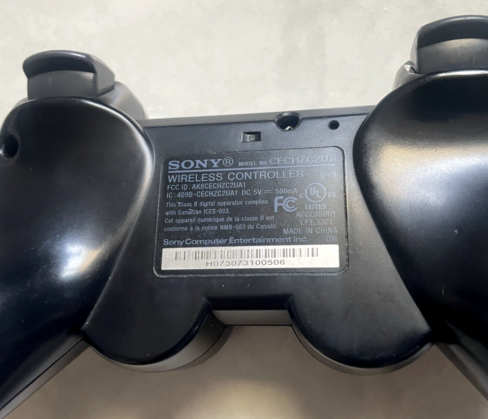 Sony PS3 Dual Shock DualShock 3 Wireless Controller Black Oem Good ...