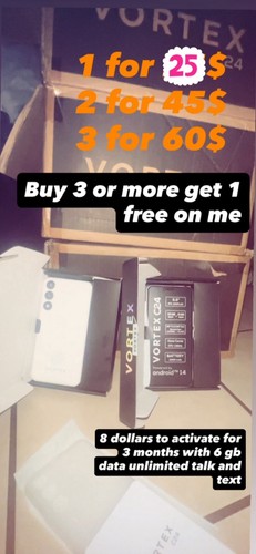 Vortex C24 Smartphone 16GB White Unlocked Carrier Brand New | eBay