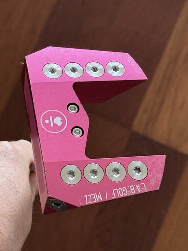 L.A.B. Golf LAB Golf Mezz.1 Putter 35" Custom Pink 3 Degree Press Grip ...
