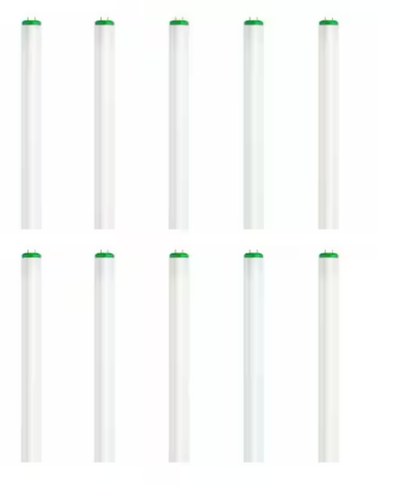 PHILIPS F40DY ALTO 10PK PK 10 Fluorescent,40 W,T12,Medium Bi-Pin (G13 ...