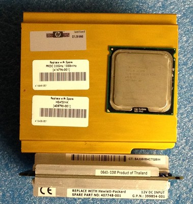 Processor Kit DL380 G5 416796-001 Xeon 5130 2GHz SL9RX 408790-001 ...