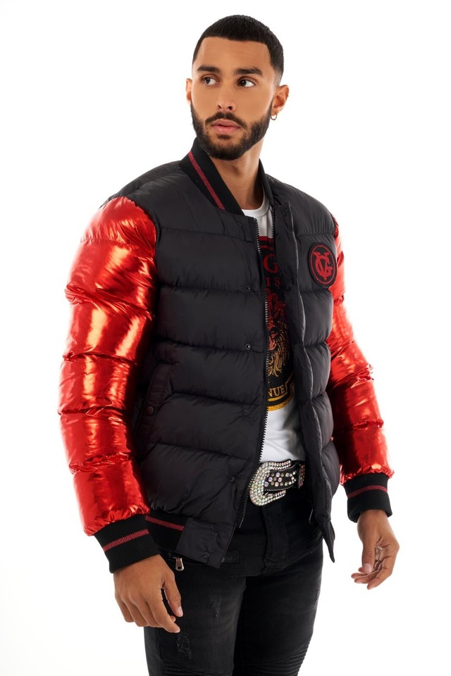 Men's Black Puffer Jacket Avenue George V Paris L XL 2XL 3XL NWT | eBay