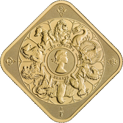 1 oz Gold Bar - Royal Mint Queen's Beast Completer - 999.9 Fine | eBay