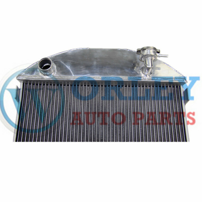 3 rows aluminum radiator for Model-T Chevy engine T-Bucket 1924 1925 ...