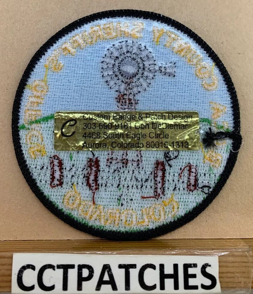 BACA COUNTY, COLORADO SHERIFF (POLICE) SHOULDER PATCH CO | eBay