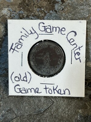 Family Game Center Old Game Token | eBay