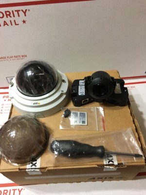 New Axis Communications 0470-001 P3363-V 12MM FIXED DOME CAMERA LIGHT ...