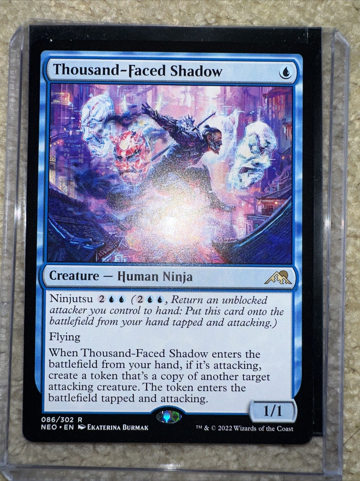Thousand-Faced Shadow 86 Rare Kamigawa: Neon Dynasty NEO MTG | eBay