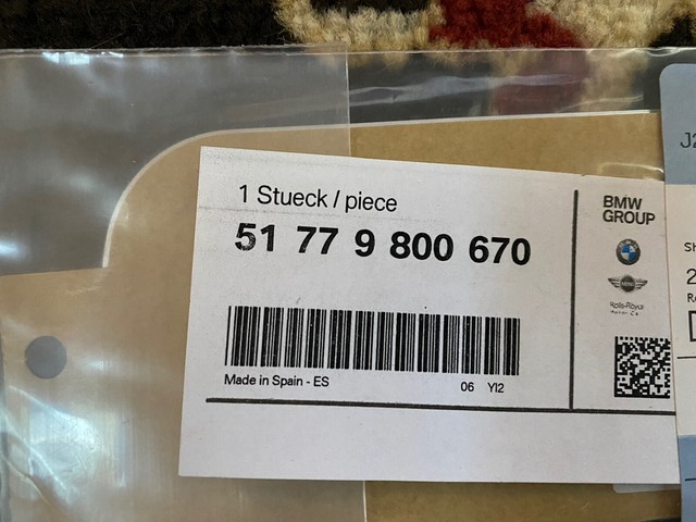 MINI 51779800670 Genuine OEM Factory Original Rear Sill Plate for sale ...