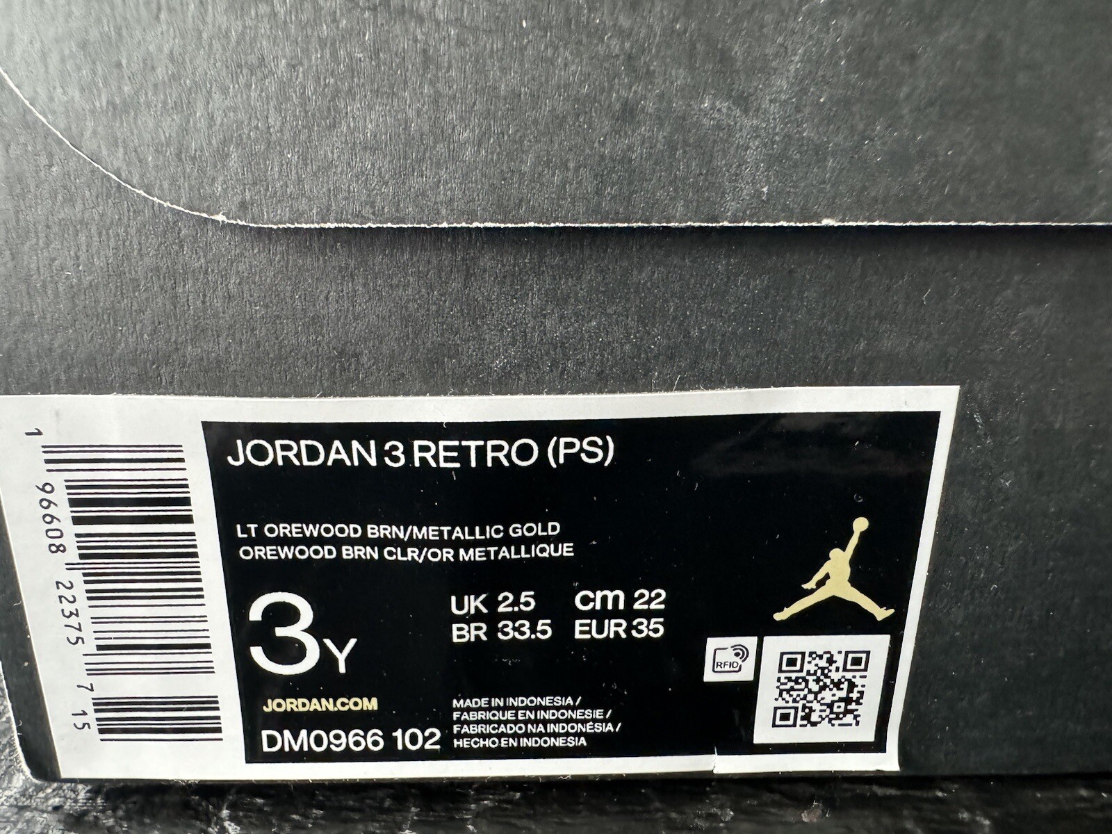 Size 3 - Size 4 - Jordan 3 Retro Low Palomino | eBay