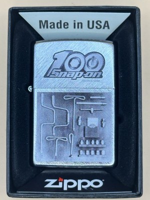 2019 Snap On Tools 100 Year Anniversary Chrome Zippo Lighter NEW | eBay