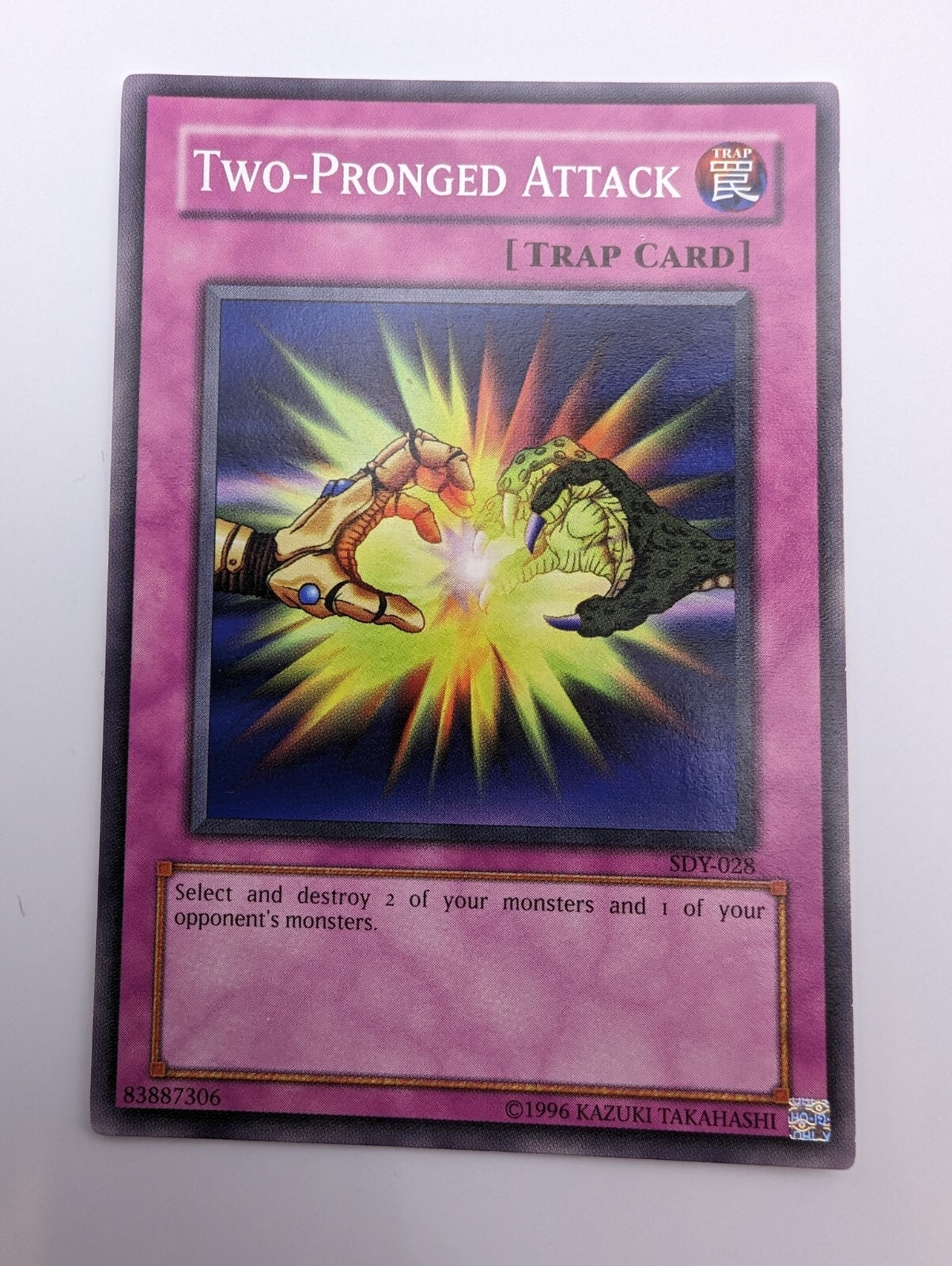 YuGiOh TWO-PRONGED ATTACK SDY-028 Starter Deck: Yugi Never Played | eBay