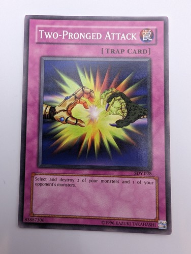 YuGiOh TWO-PRONGED ATTACK SDY-028 Starter Deck: Yugi Never Played | eBay
