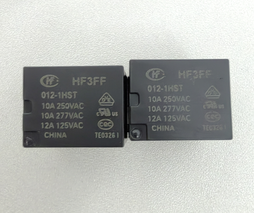10Pcs NEW HF3FF-012-1HST Hongfa relay set normally open 4-pin 10A 277VAC | eBay