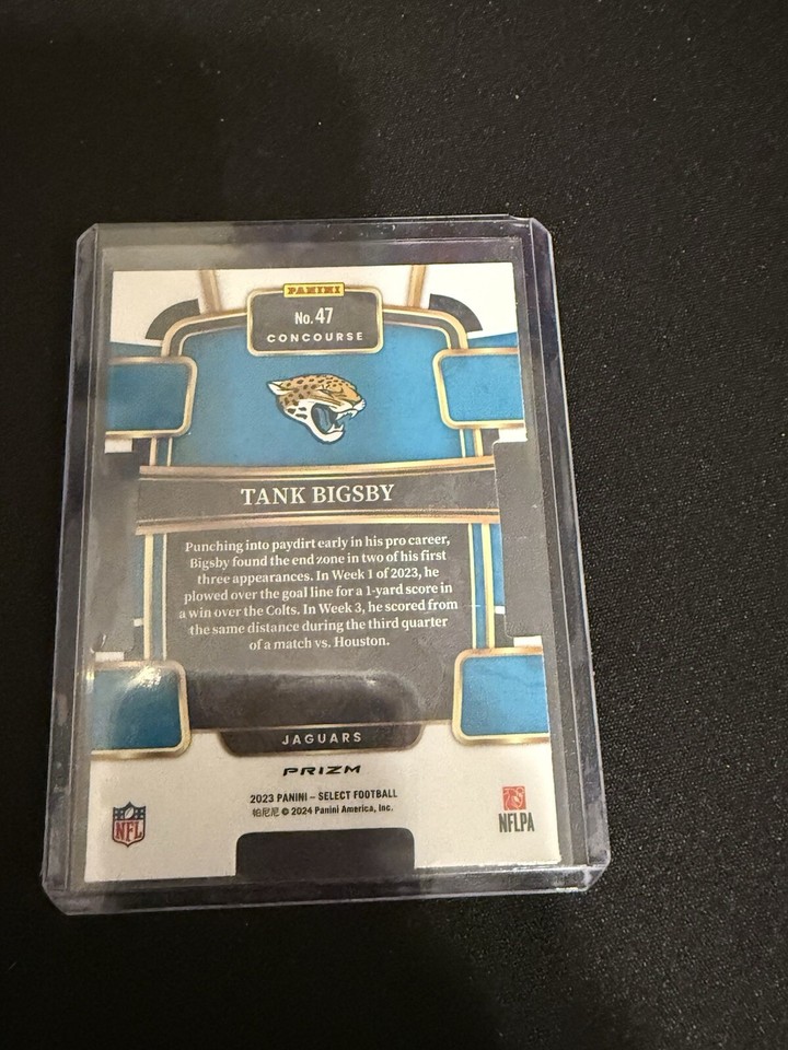 2023 Select Red Black Concourse Die Cut Tank Bigsby | eBay