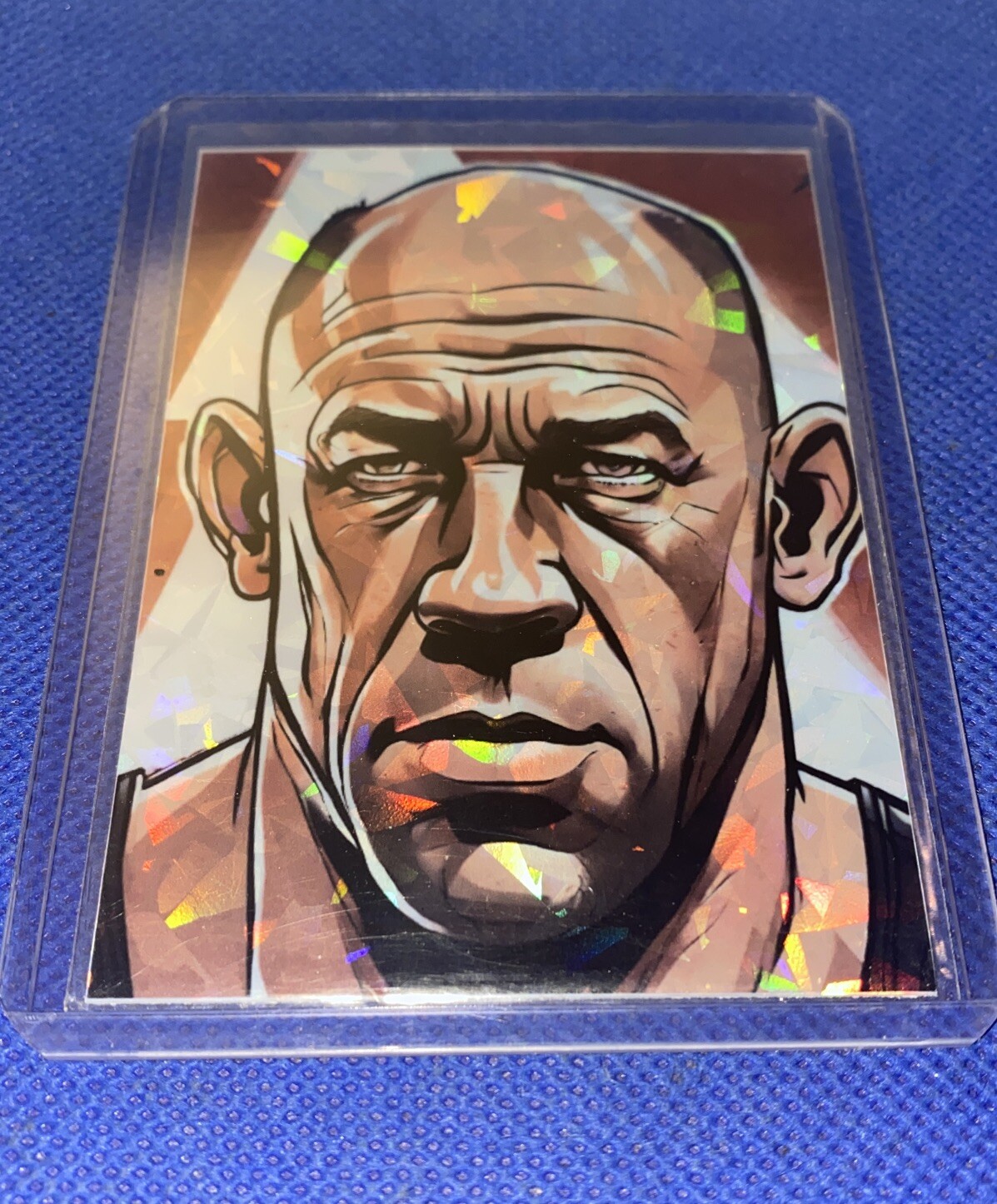 Mark Coleman Custom UFC Holo Refractor Prizm MMA Art Card RC rookie ...