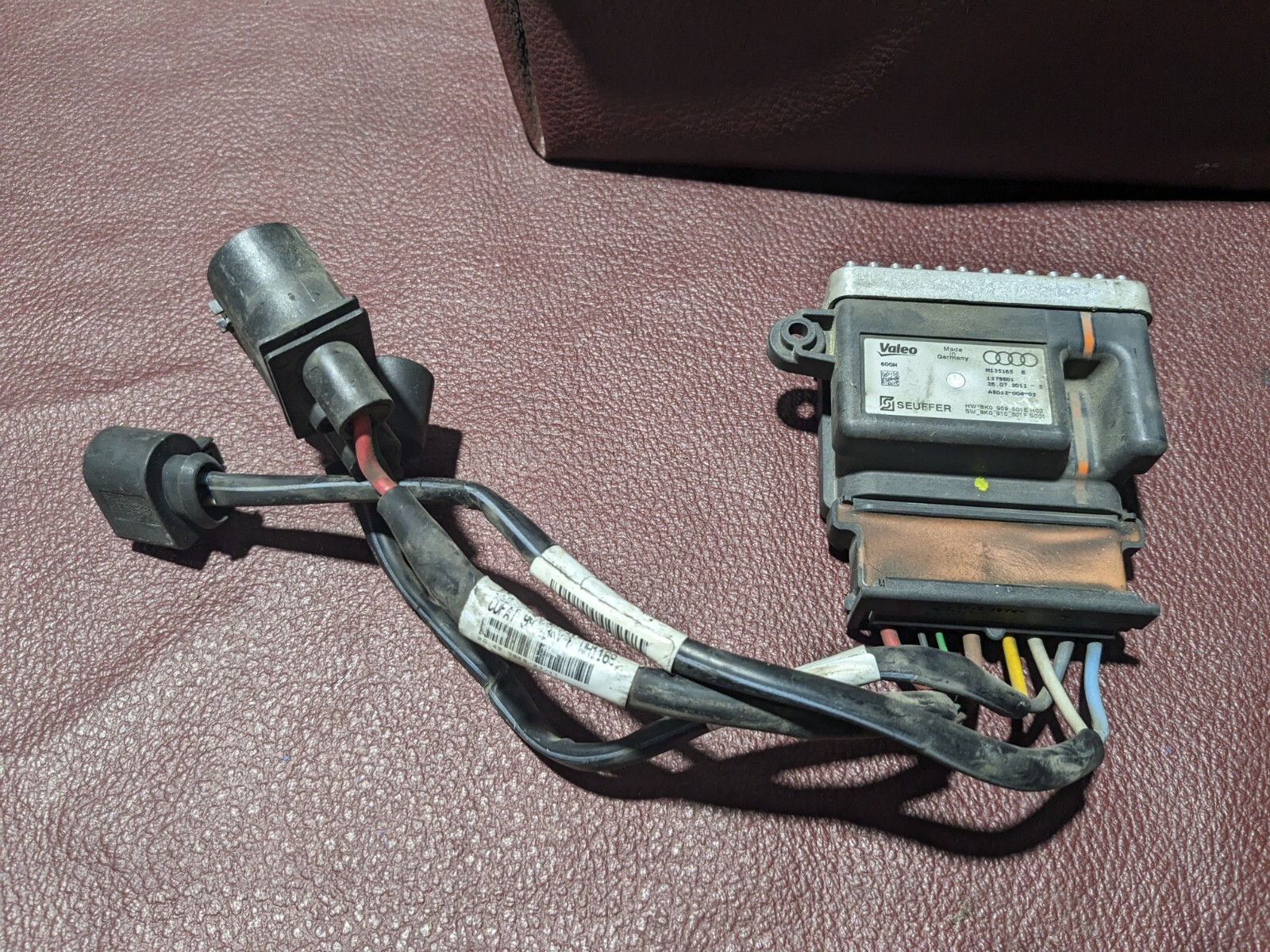 2012 AUDI A5 A4 A6 2.0L RADIATOR COOLING FAN CONTROL MODULE | eBay