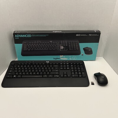 Logitech MK540 (920-008671) Wireless Keyboard and Mouse Combo ...