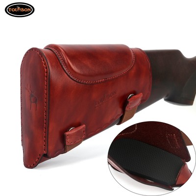 Tourbon Real Leather Cheek Piece Rest Comb Riser Rifle Shotgun ...