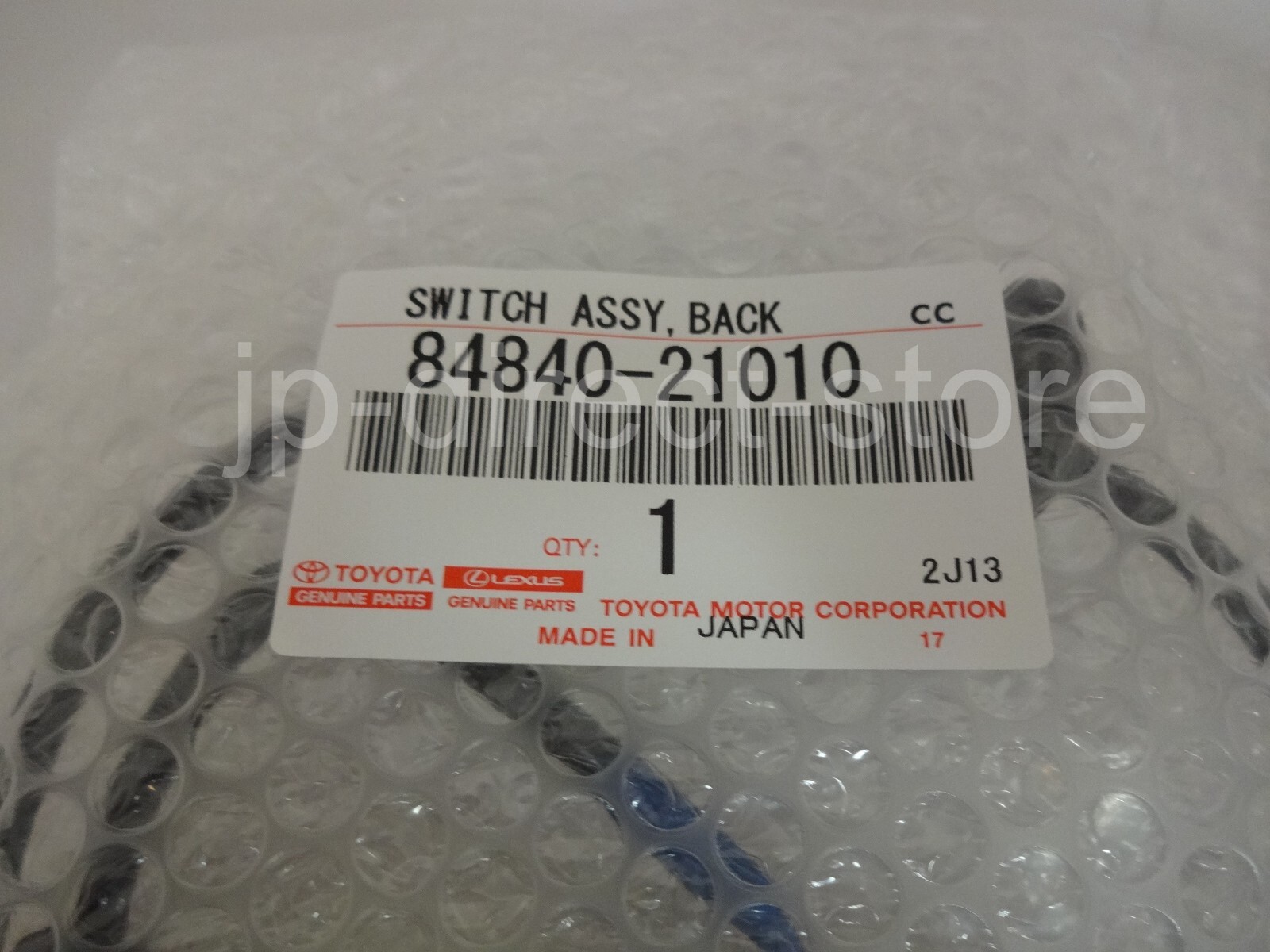 Genuine Toyota Lexus Scion Back Rear Door Trunk Opener Switch 84840 ...