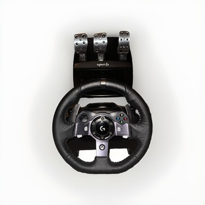 Logitech G920 Driving Force Racing Wheel - Black (941-000121 ...