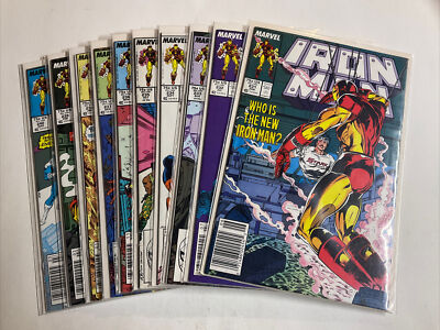 Iron Man 231-240 Very Fine vf 8.0 #235 is Vg+ 4.5 lot run set Marvel | eBay
