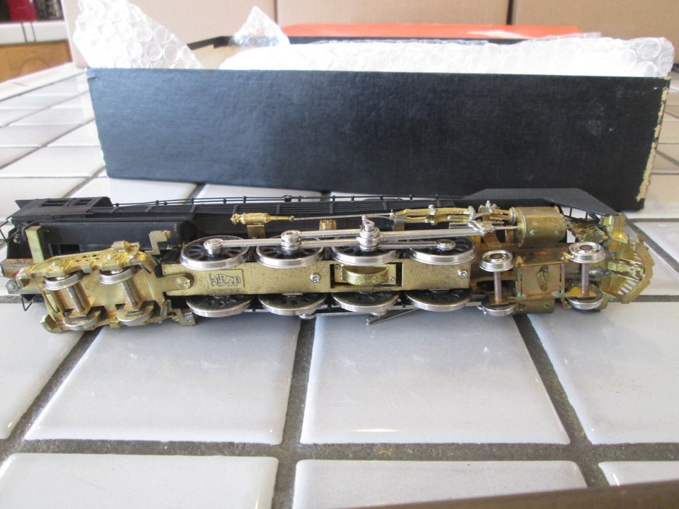 NICKLE PLATE PRODUCTS NYC NIAGARA 4-8-4 POWERED BRASS ENGINE HO SCALE ...