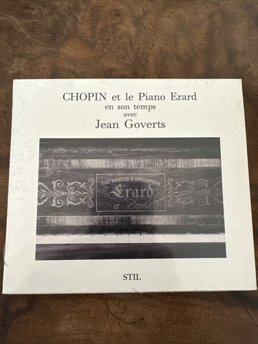CHOPIN PIANO ERARD JEAN GOVERTS - STIL CD NEW SEALED MEGARARE | eBay