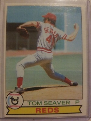 1979 Topps Tom Seaver #100 Cinncinati Reds - Baseball Card - Pitcher NM ...